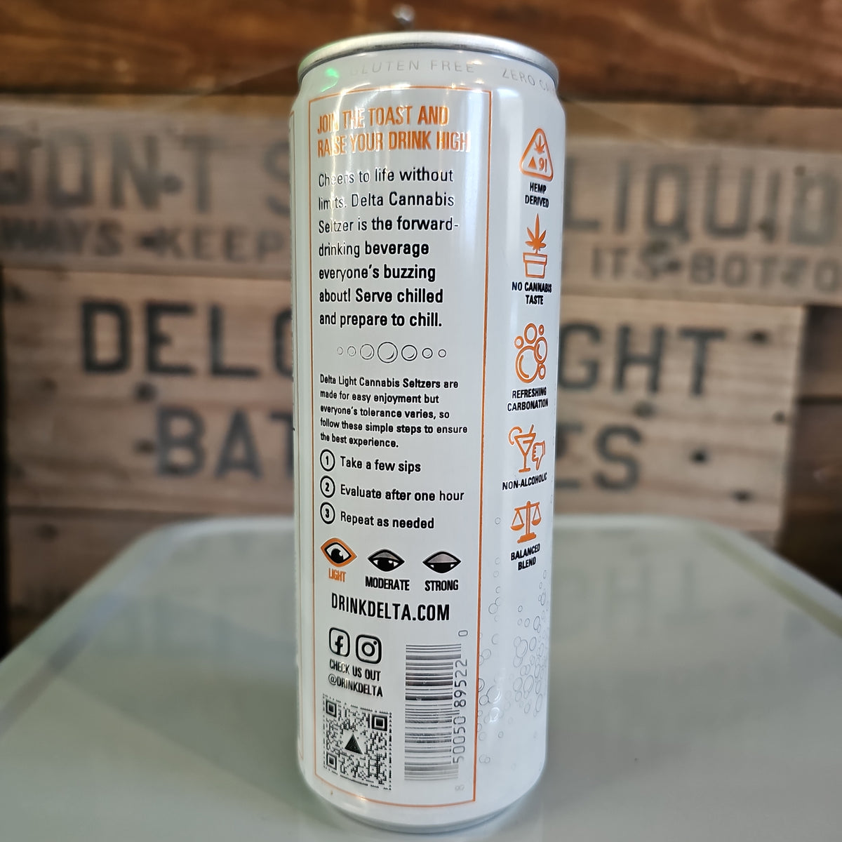 Delta Light Cannabis Seltzer – East Coast Hemp Supply Inc