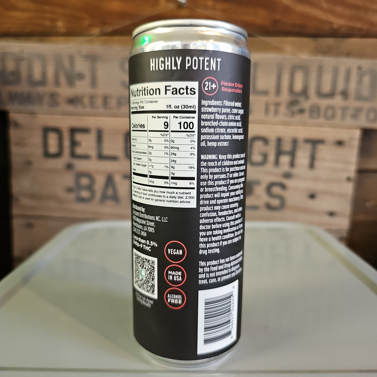 Crescent 9 Seltzer 50mg THC – East Coast Hemp Supply Inc